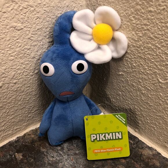 Nintendo | Toys | Plush Pikmin Blue Flower 6inch New Nintendo | Poshmark